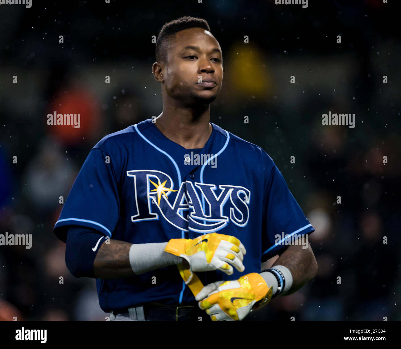 Baltimore, Maryland, USA. 24th Apr, 2017. Tampa Bay Rays shortstop Tim ...