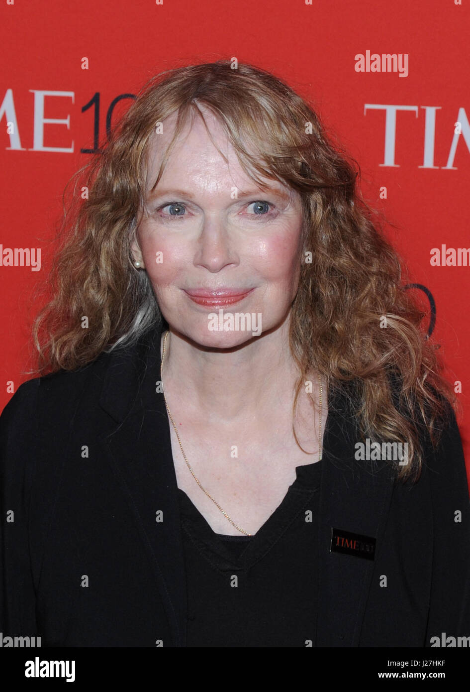 New York, NY, USA. 25th Apr, 2017. MIa Farrow at the 2017 Time 100 Gala ...