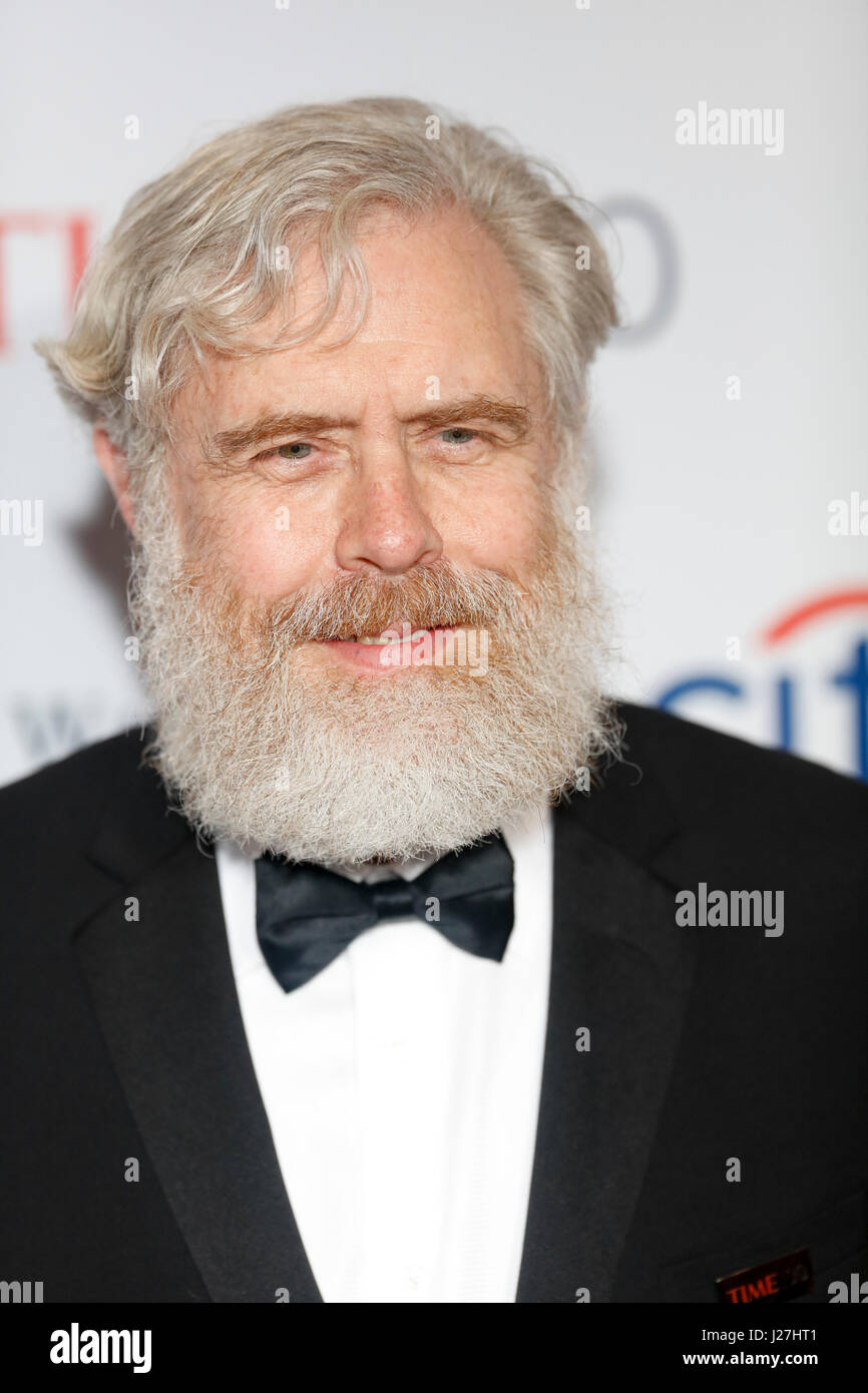 New York, USA. 25th Apr, 2017. George Church attends the 2017 Time 100 ...