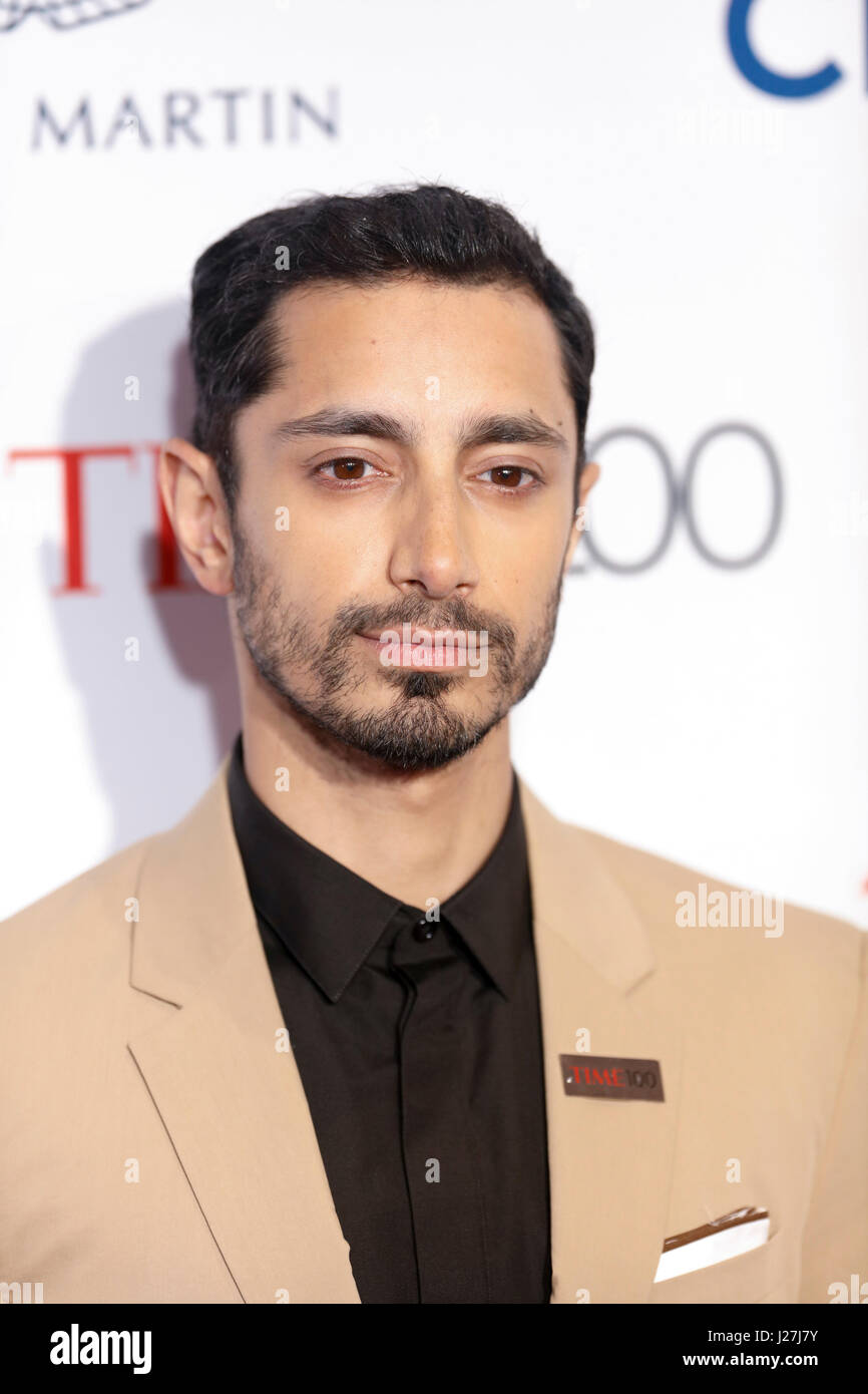 New York, USA. 25th Apr, 2017. Riz Ahmed attends the 2017 Time 100 Gala ...