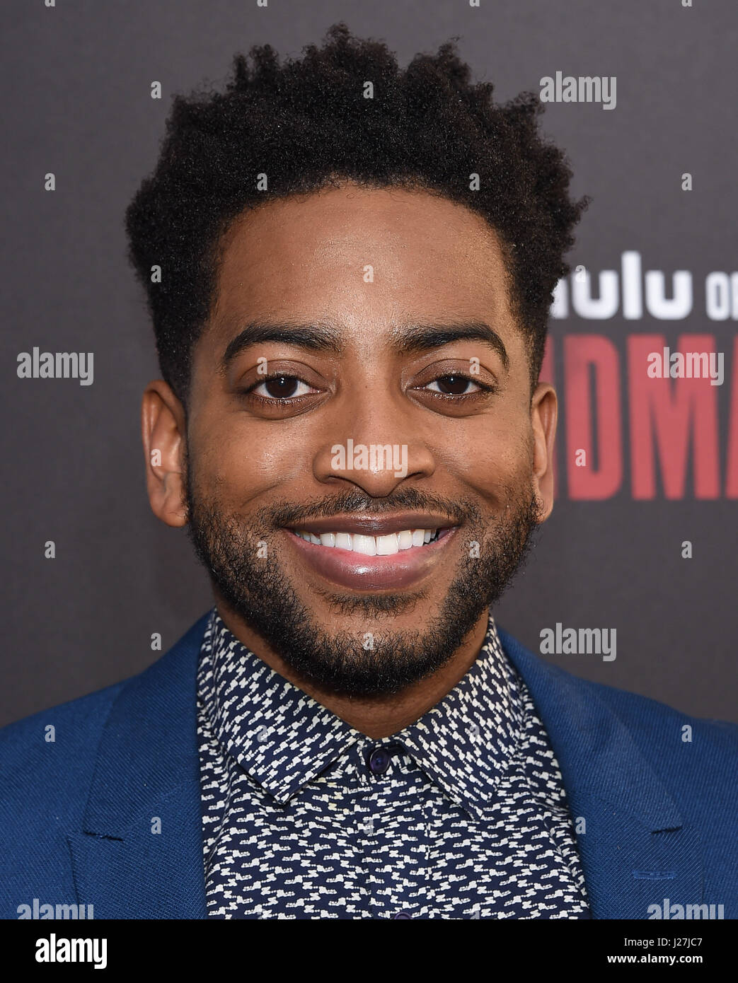 Hollywood, California, USA. 25th Apr, 2017. Shaun Brown arrives for the ...