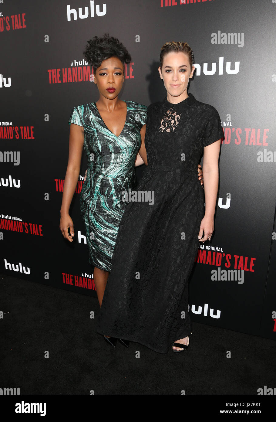 Hollywood, USA. 25th Apr, 2017. Samira Wiley, Lauren Morelli, at ...