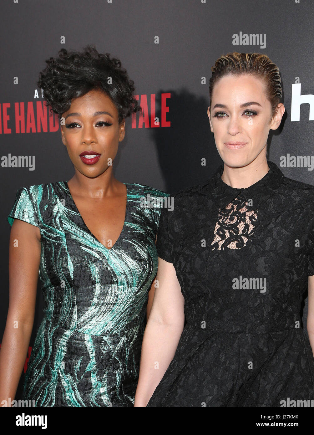 Hollywood, USA. 25th Apr, 2017. Samira Wiley, Lauren Morelli, at ...