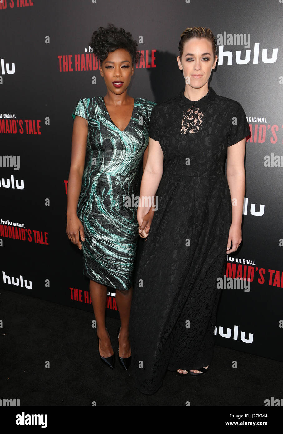 Hollywood, USA. 25th Apr, 2017. Samira Wiley, Lauren Morelli, at ...