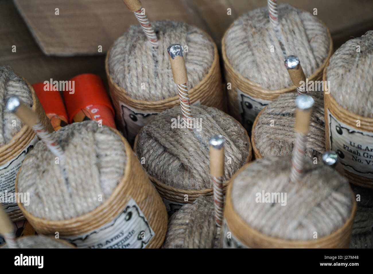 German polish border fireworks hi-res stock photography and images - Alamy