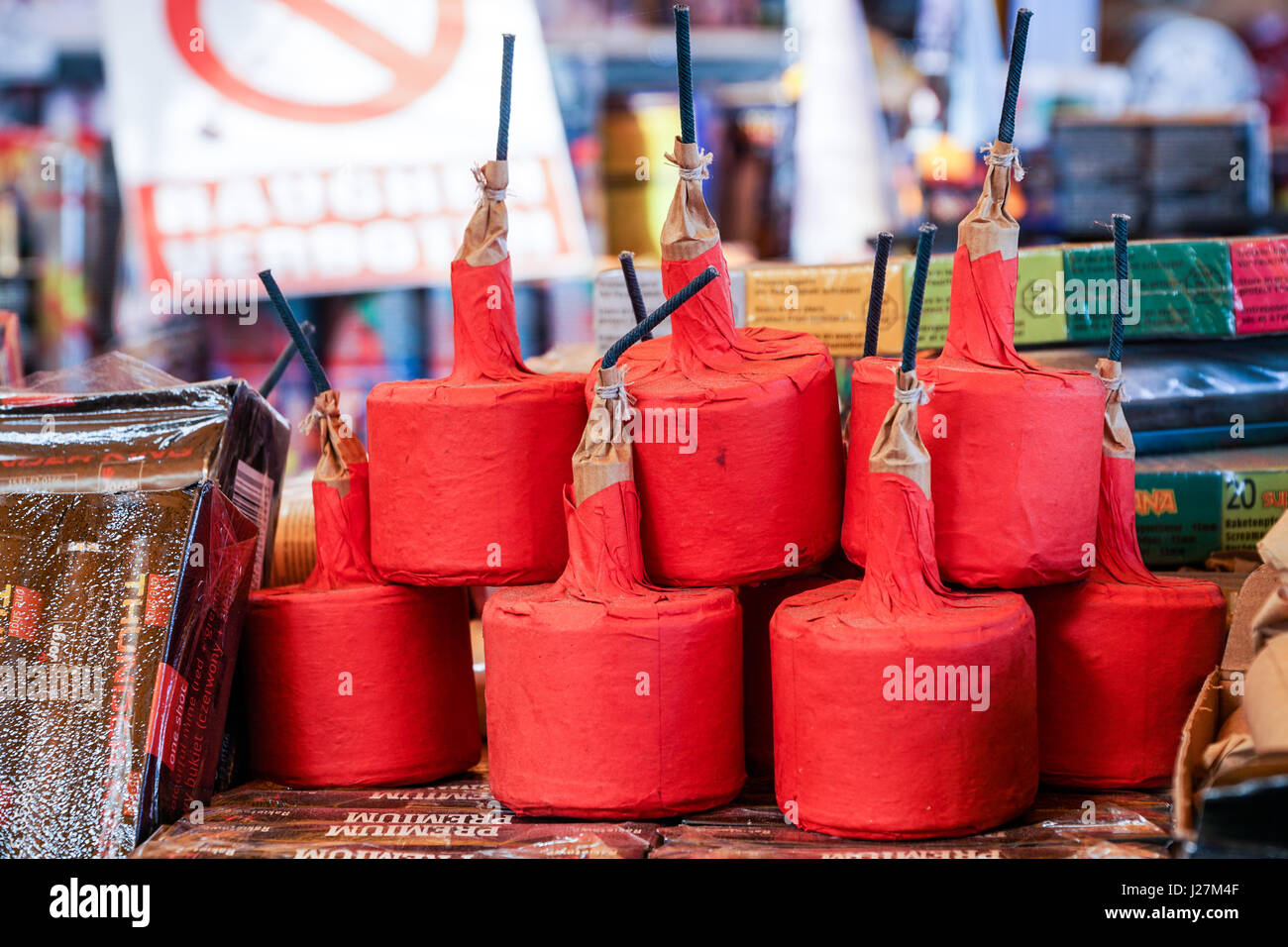 German polish border fireworks hi-res stock photography and images - Alamy
