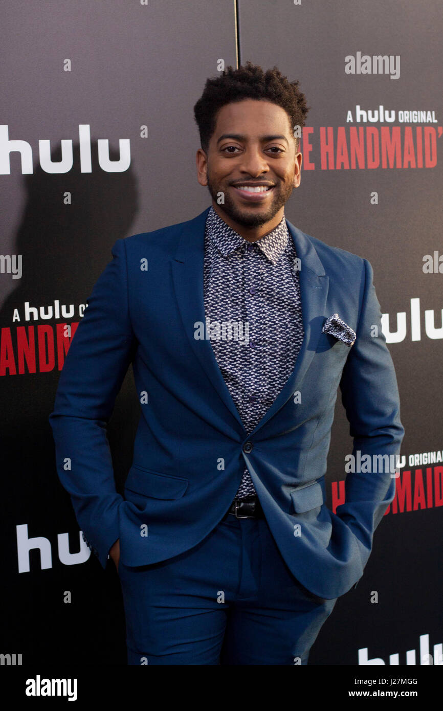 Los Angeles, USA. 25th Apr, 2017. Shaun Brown arrives at Hulu's The ...