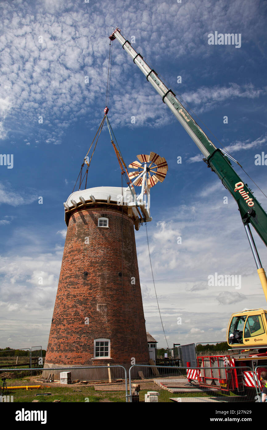Norfolk Broads, UK. 16th May, 2017. An iconic landmark on the Norfolk ...