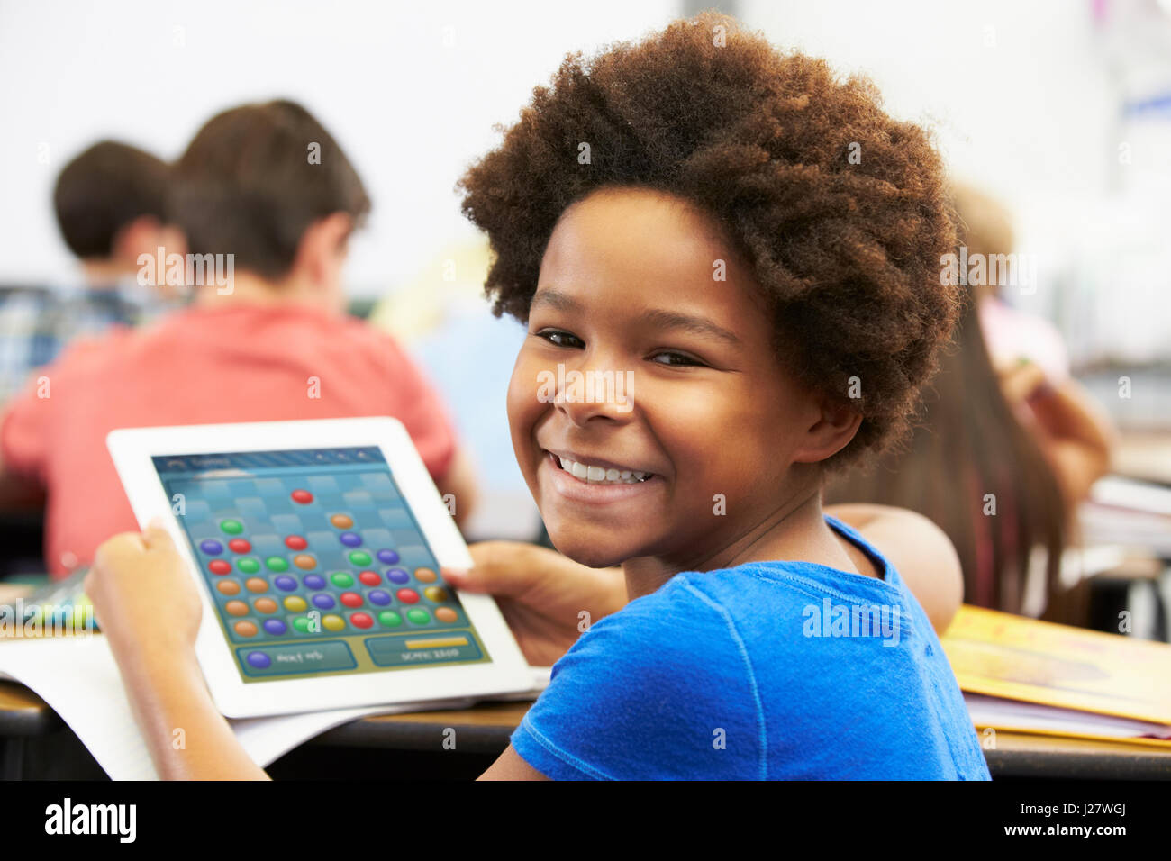Interactive whiteboard in a classroom hi-res stock photography and ...