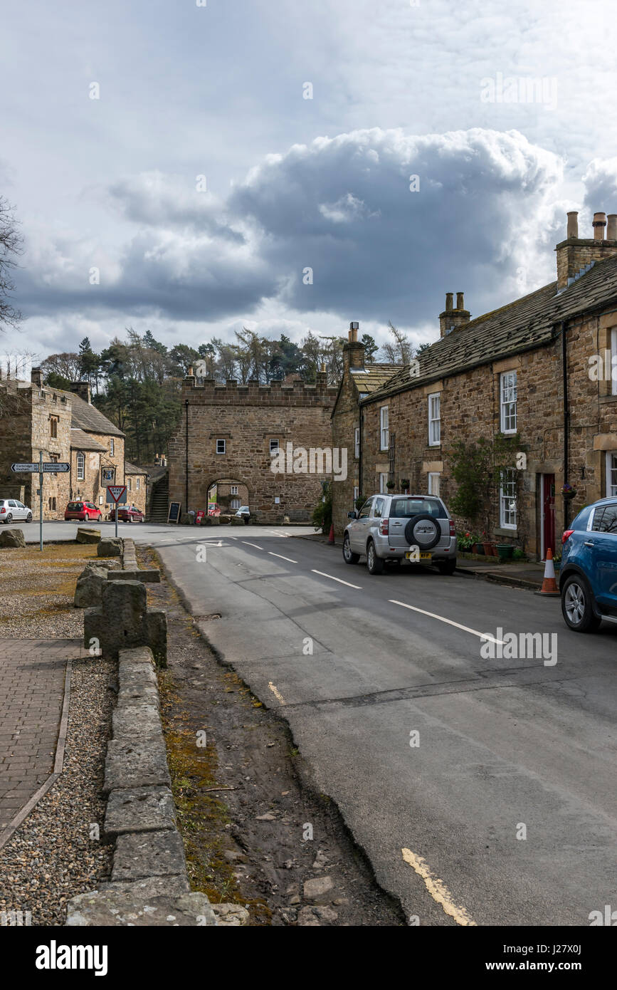 Blanchland, Northumberland, UK Stock Photo - Alamy
