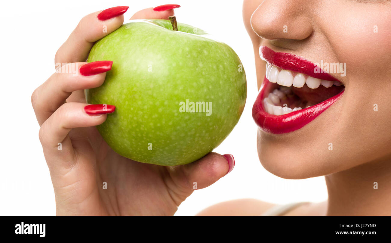 Perfect teeth hi-res stock photography and images - Alamy