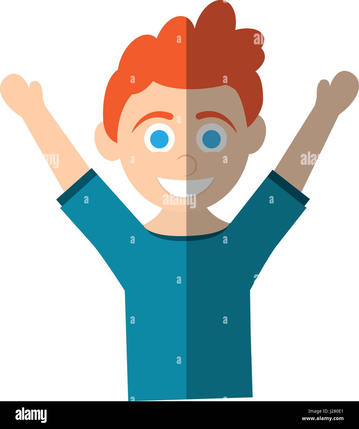 happy smiling boy icon image Stock Vector Image & Art - Alamy