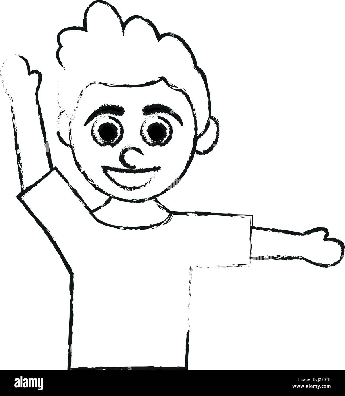 happy smiling boy icon image Stock Vector Image & Art - Alamy