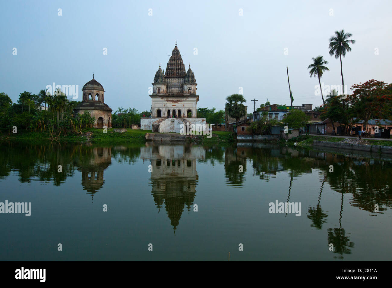 The Shiva Temple, a 19.81m square building, was erected by Rani Bhuvan ...