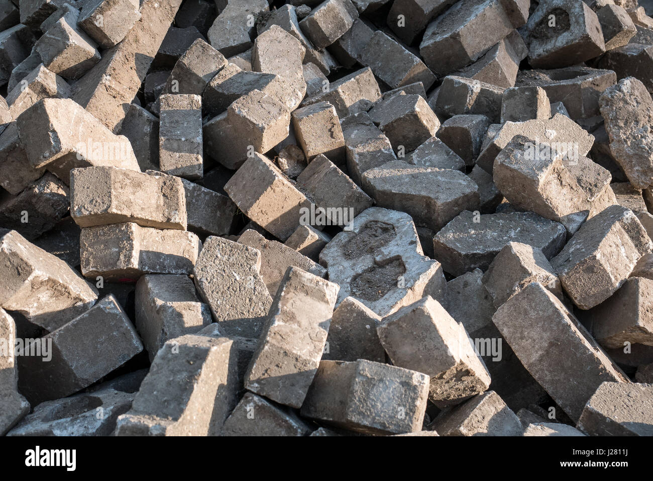 Stack pavement stones road hi-res stock photography and images - Alamy