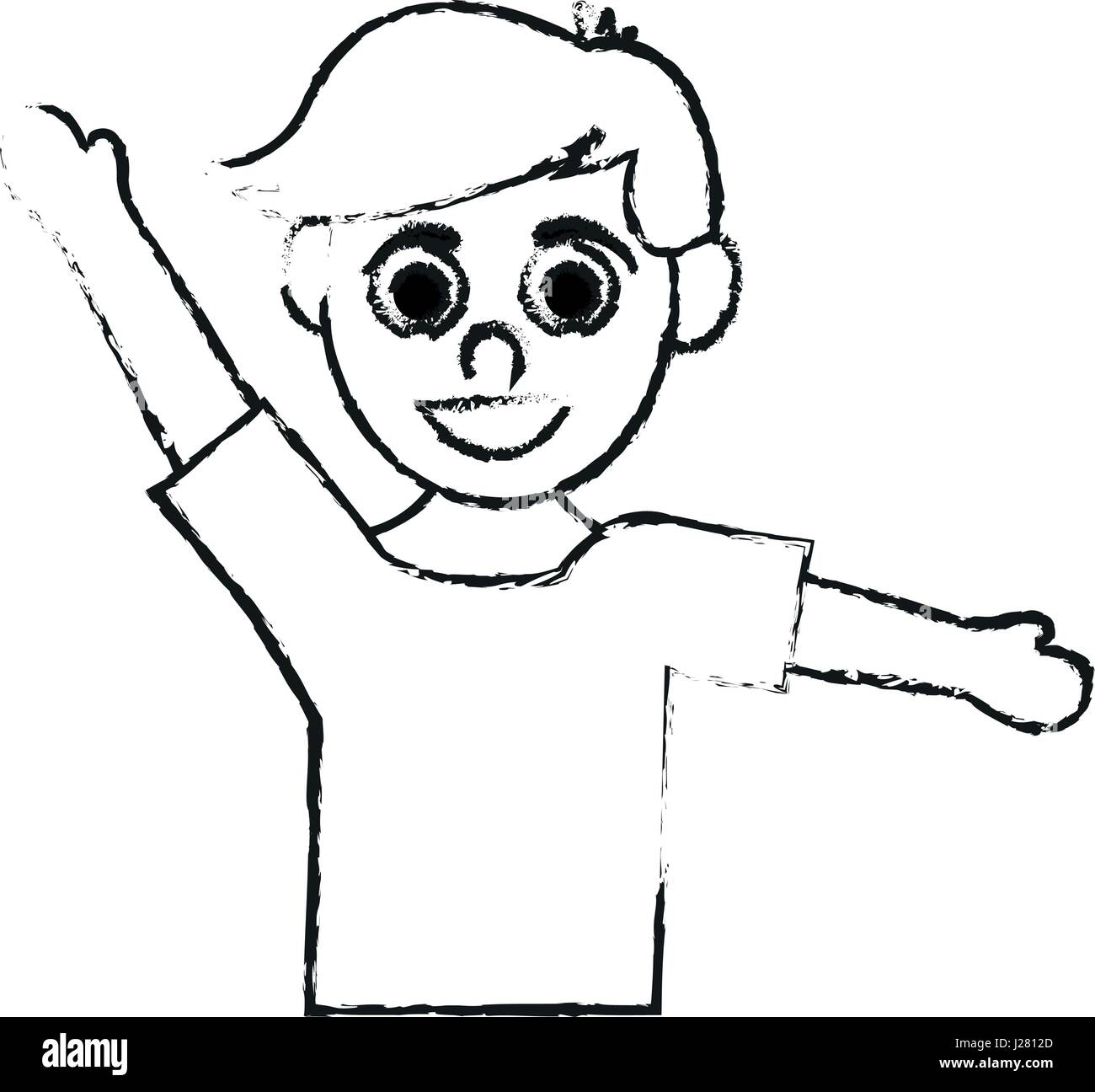 happy smiling boy icon image Stock Vector Image & Art - Alamy