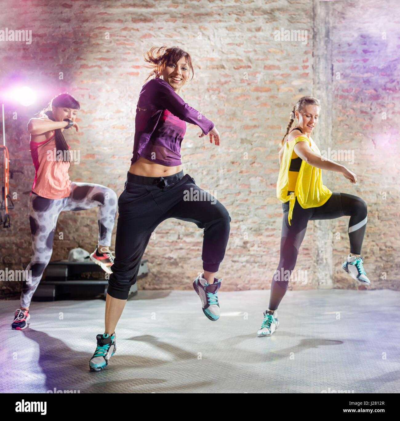 Zumba dance group party hi-res stock photography and images - Alamy