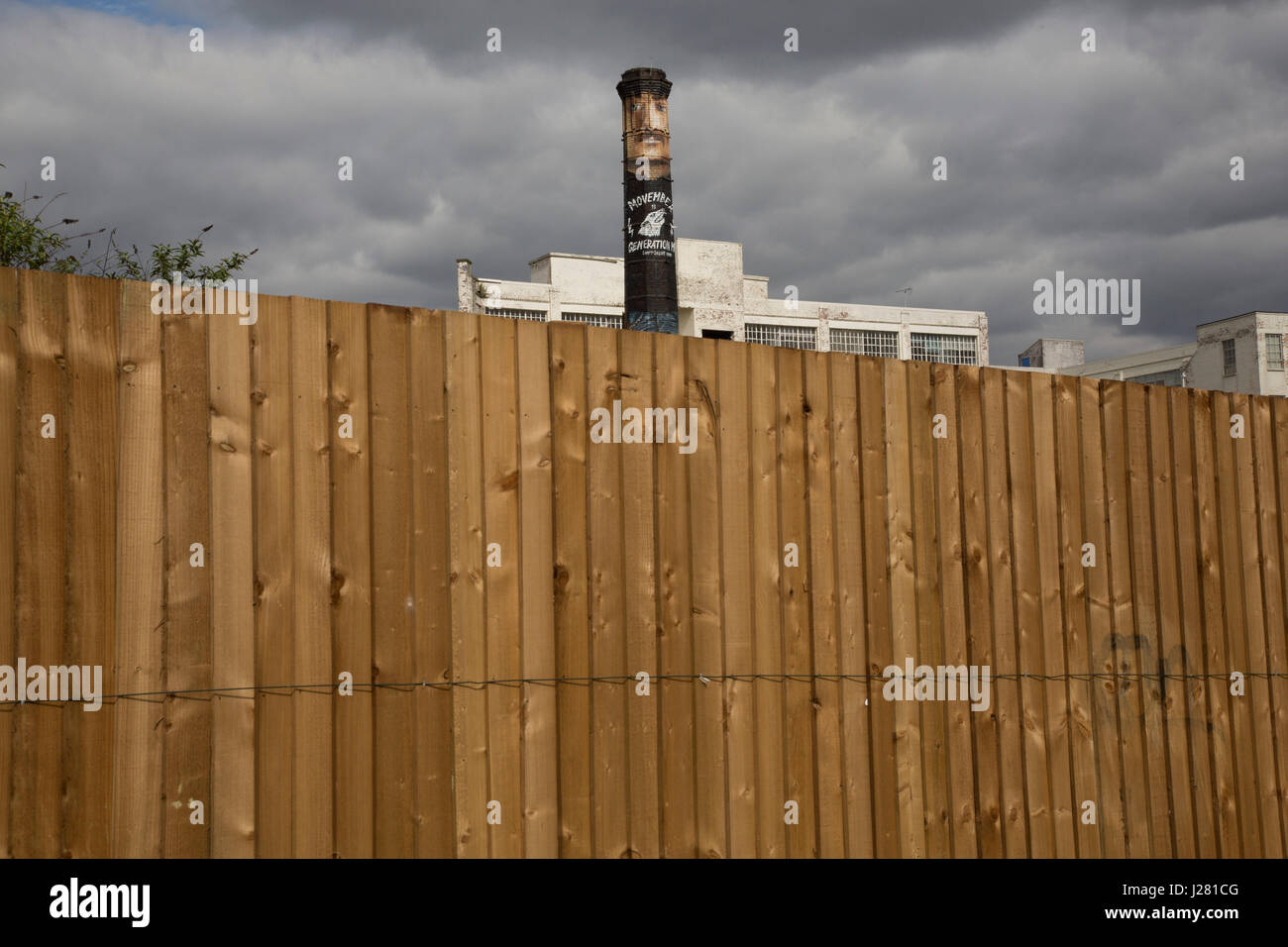 Custard Factory tower in Digbeth, Birmingham, England, United Kingdom ...