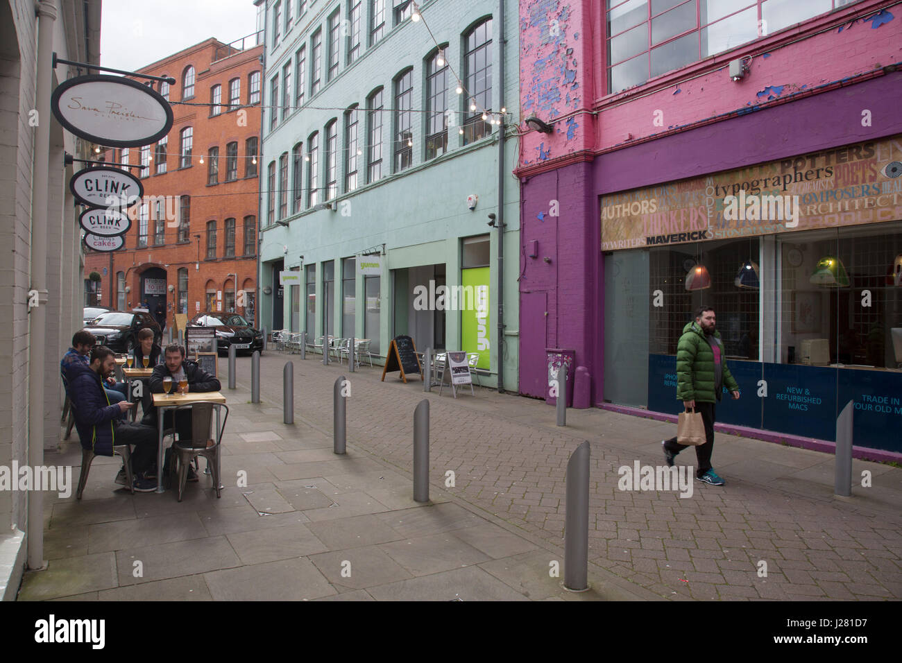 Custard Factory in Digbeth, Birmingham, England, United Kingdom ...