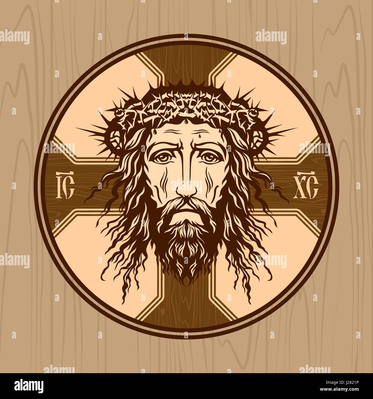 Christ of the apocalypse Stock Vector Images - Alamy