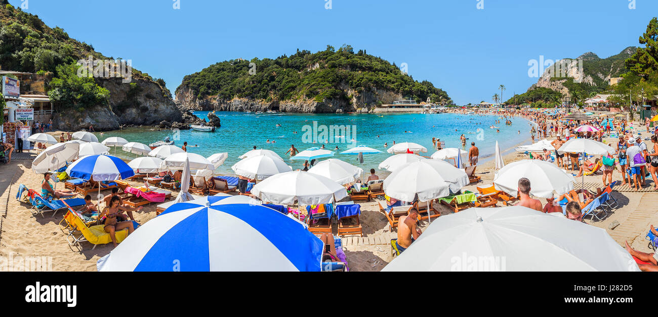 Summer day corfu hi-res stock photography and images - Alamy