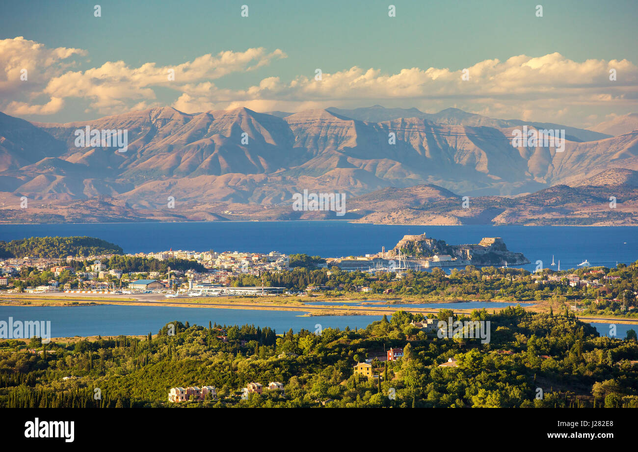 Corfu airport hi-res stock photography and images - Alamy