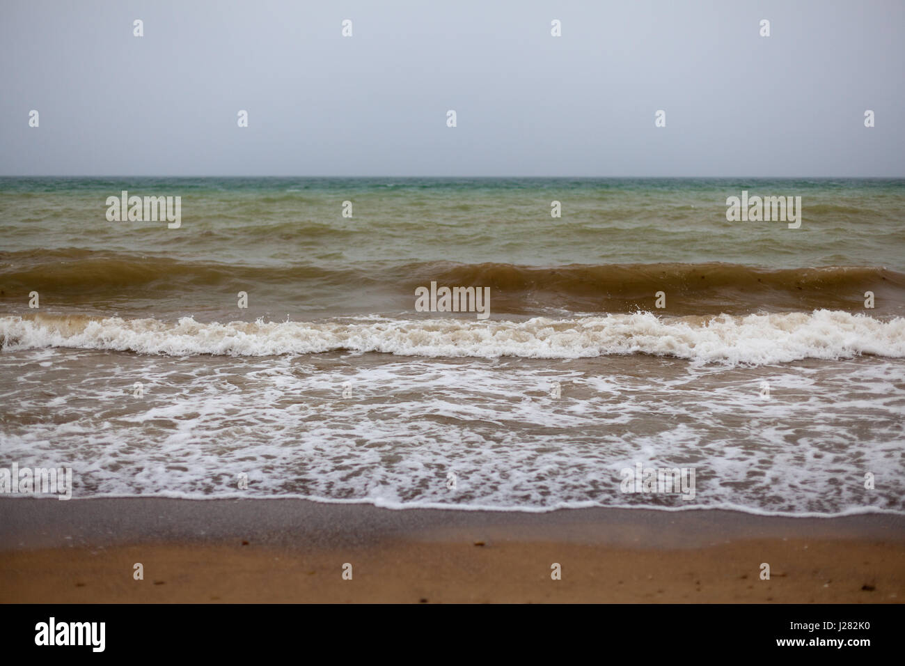 Summer panoramic view of the sea Stock Photo - Alamy