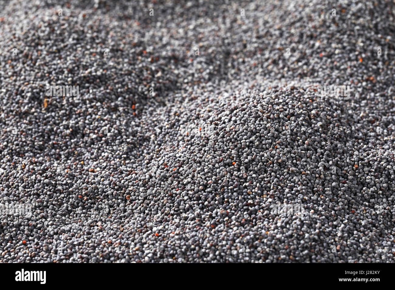 Whole black poppy seeds, full frame Stock Photo - Alamy