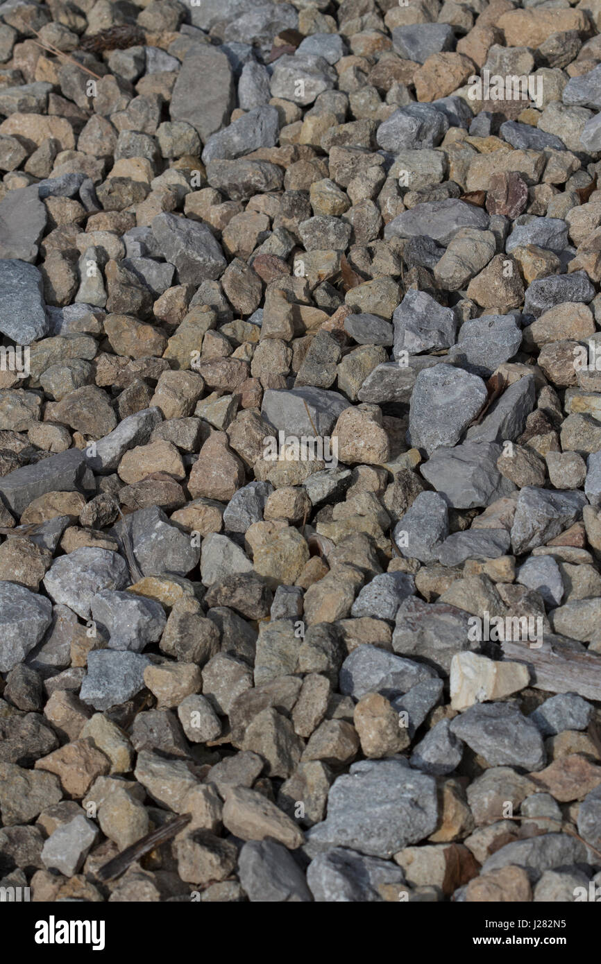 Rocks or Gravel texture photographed outside Stock Photo - Alamy
