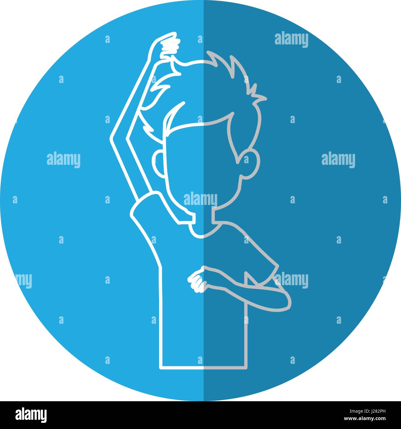 cartoon boy young character line Stock Vector Image & Art - Alamy