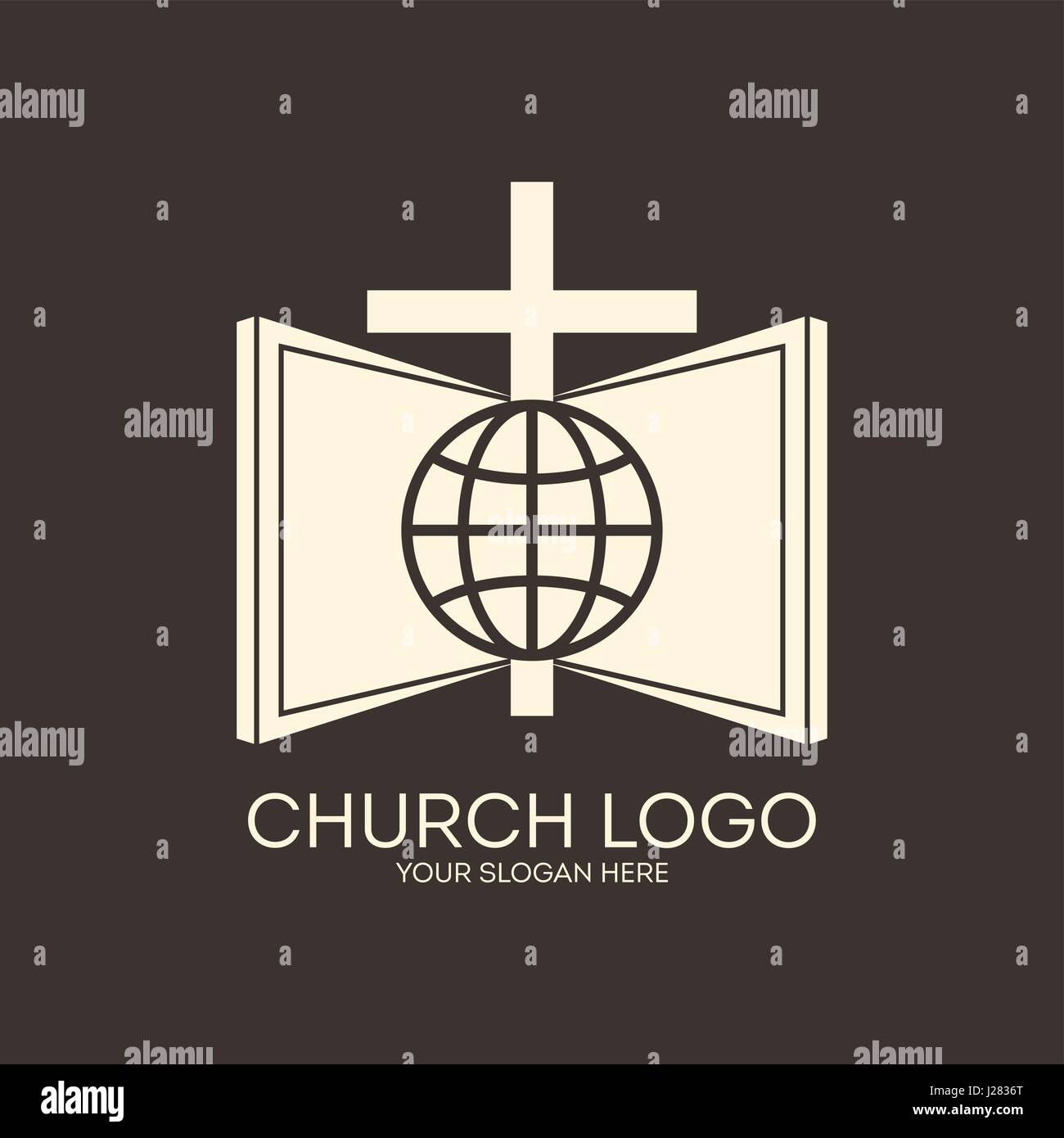 Cross globe hi-res stock photography and images - Alamy