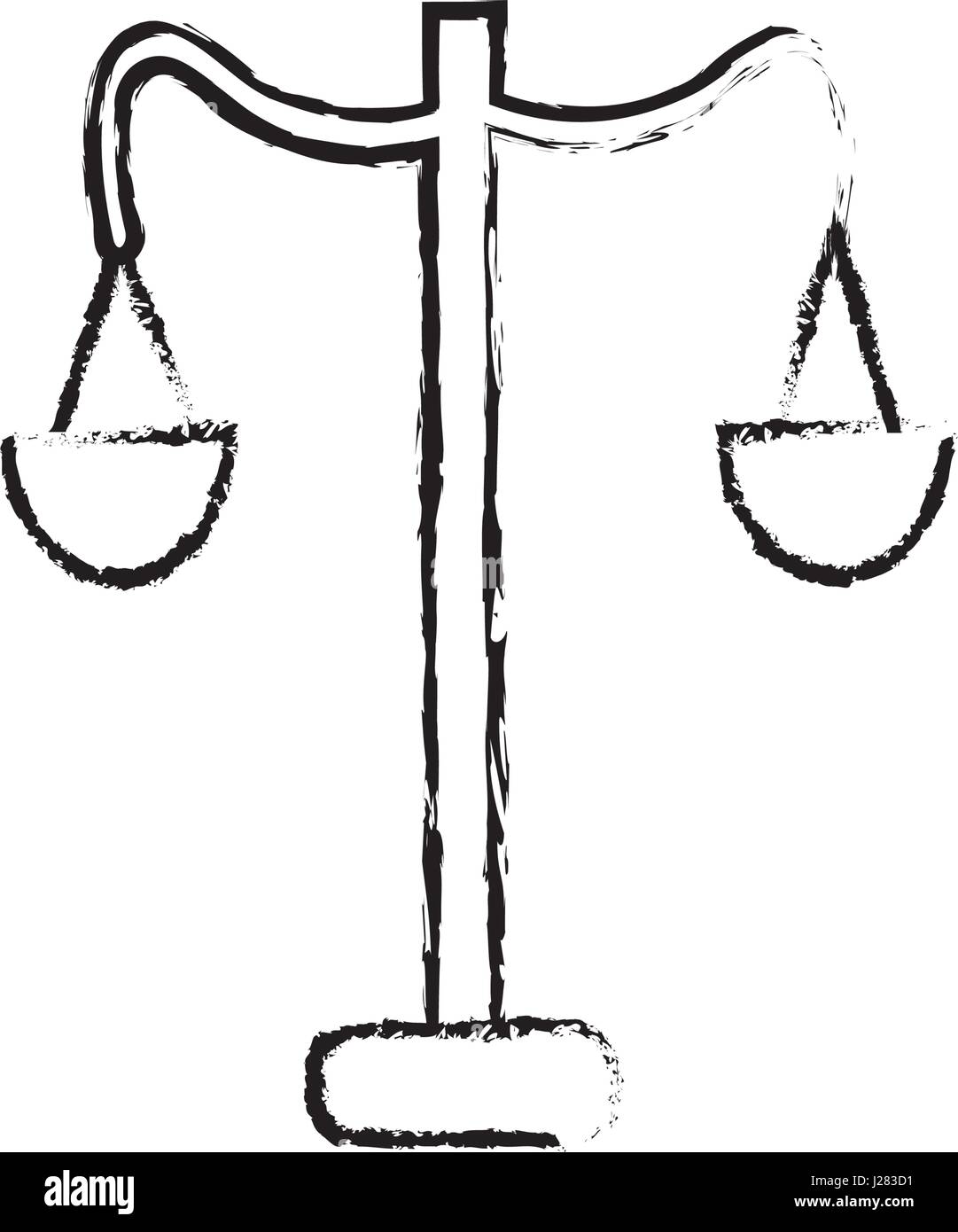 figure metal weighing machine scale tool Stock Vector Image & Art - Alamy