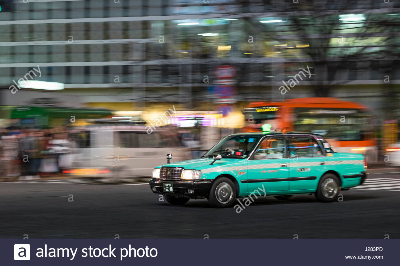 Japanese Taxi High Resolution Stock Photography and Images - Alamy