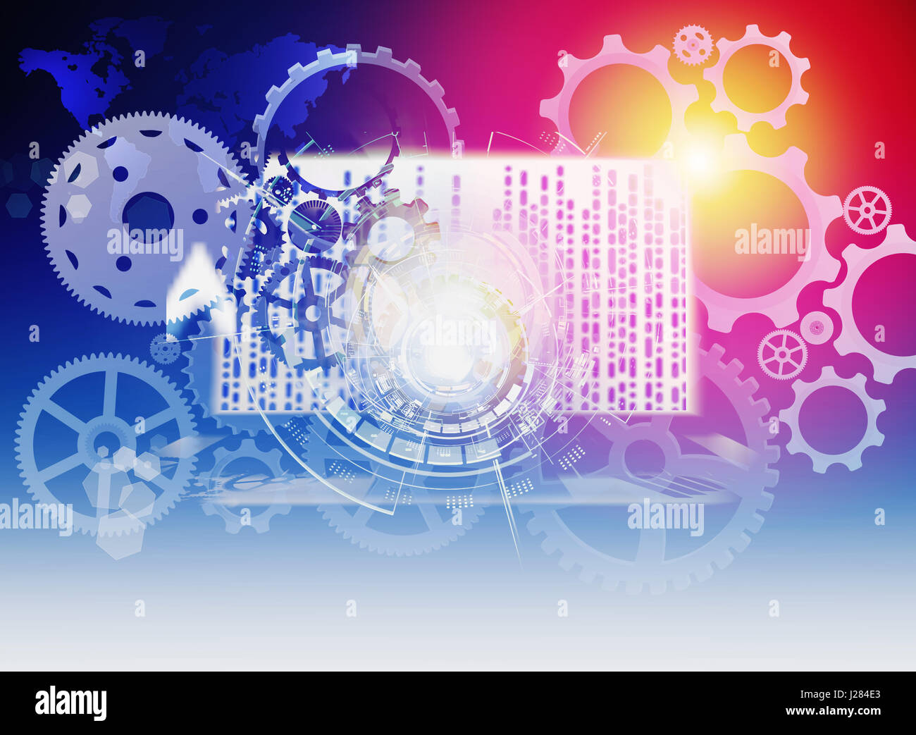 Technology of smart connection concept Stock Photo - Alamy
