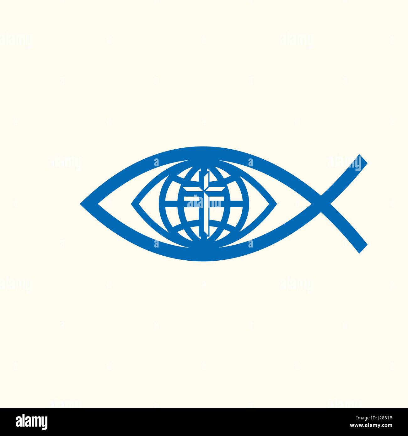 Church logo. The Church of Jesus Christ influencing the world Stock ...