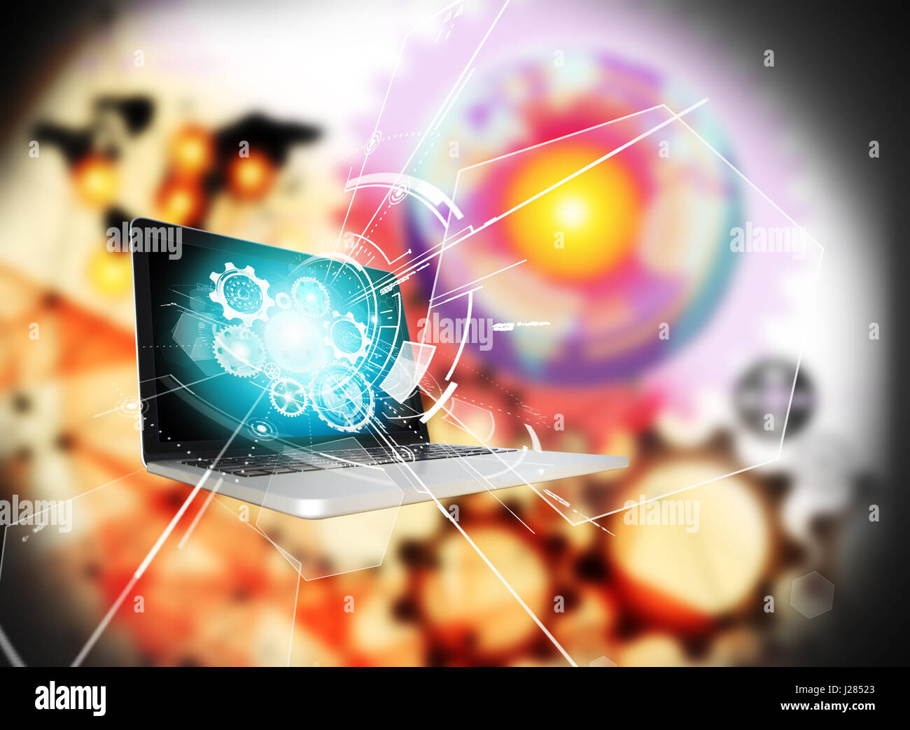 Technology of smart connection concept Stock Photo - Alamy