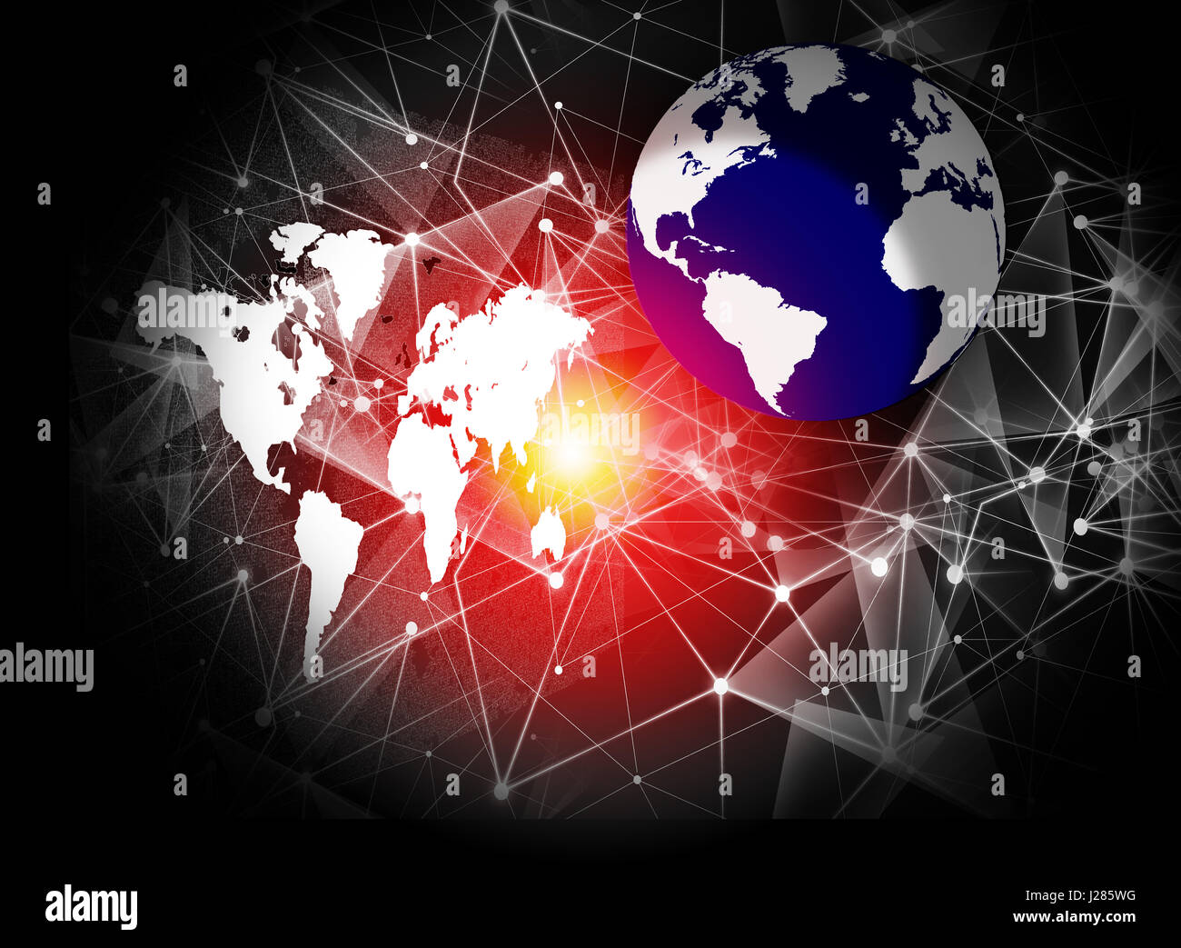 Technology of smart connection concept Stock Photo - Alamy