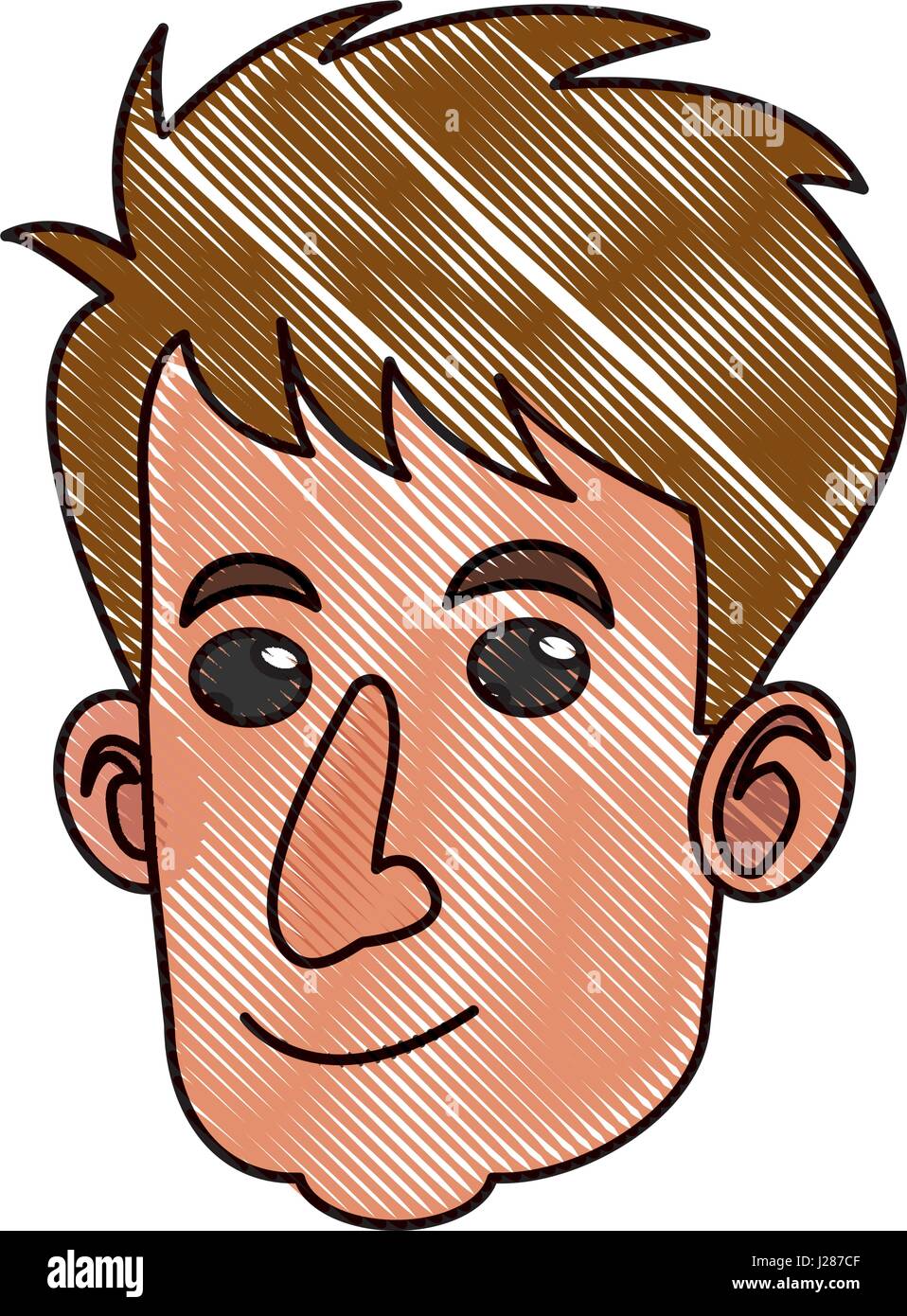 drawing cartoon head man adult male image Stock Vector Image & Art - Alamy