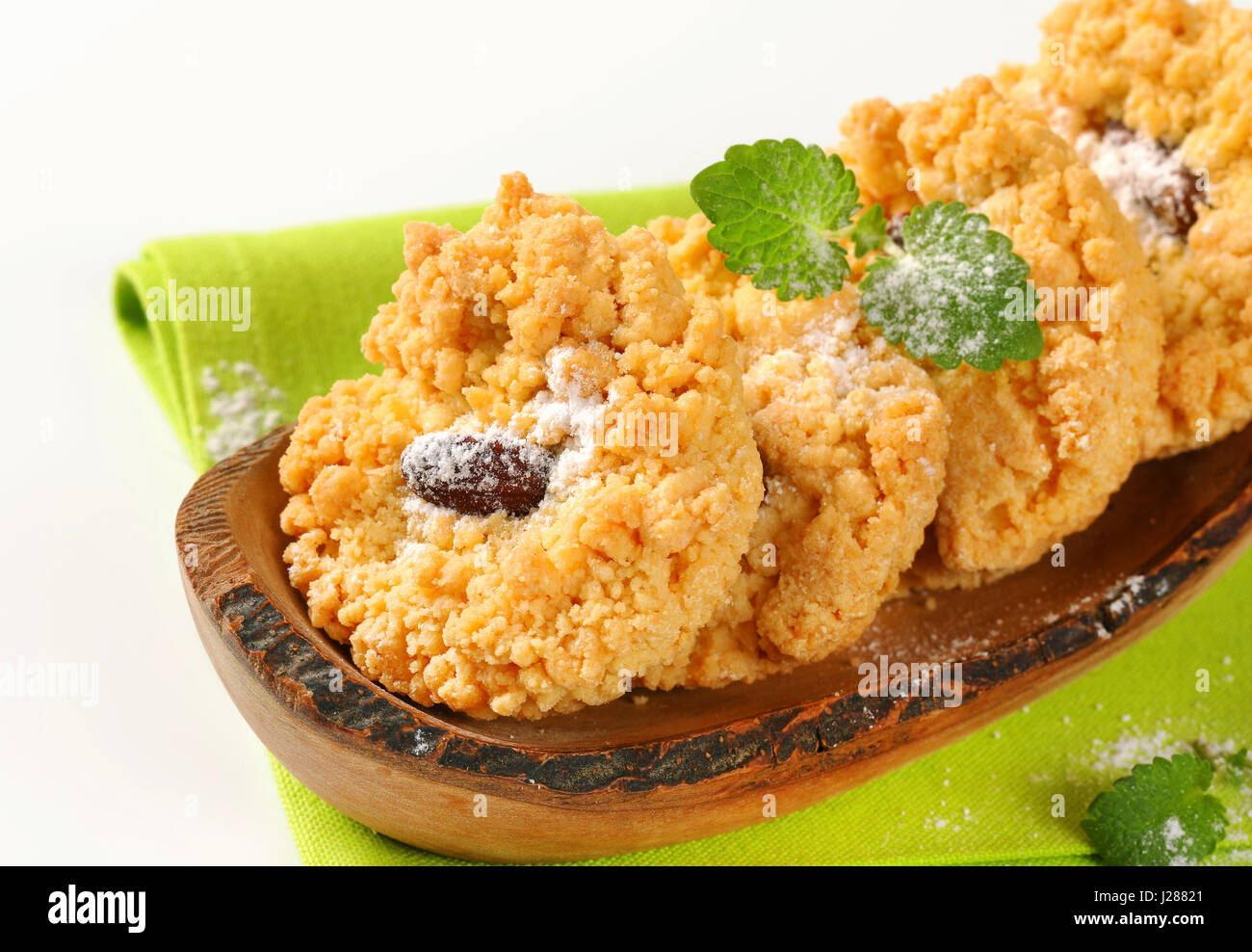 Almond crumb cookies in hi-res stock photography and images - Alamy