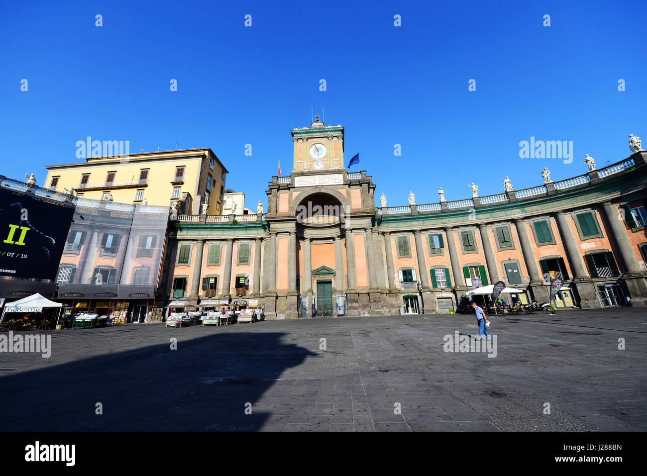 Piazza Dante in Naples, Italy Stock Photo - Alamy
