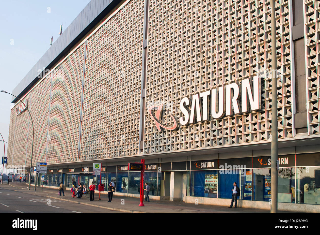 Germany, Hamburg, Saturn : big computer, photo and household store ...