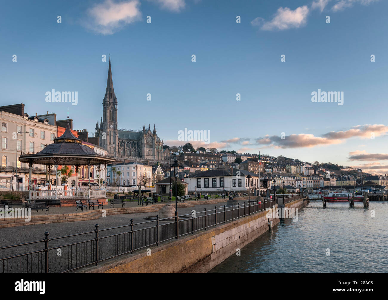 A view of the town of Cobh in County Cork, Ireland Stock Photo - Alamy