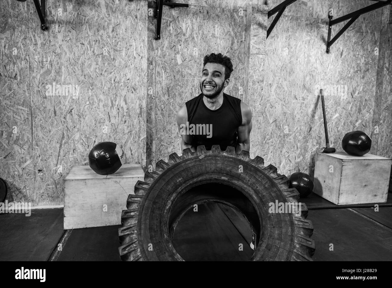 Man flipping hi-res stock photography and images - Alamy