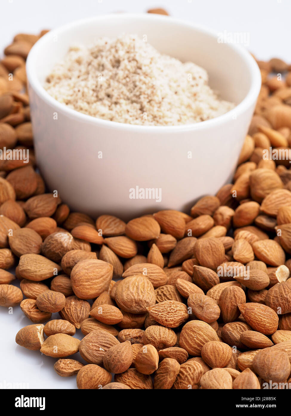 Apricot kernels bitter Stock Photo - Alamy