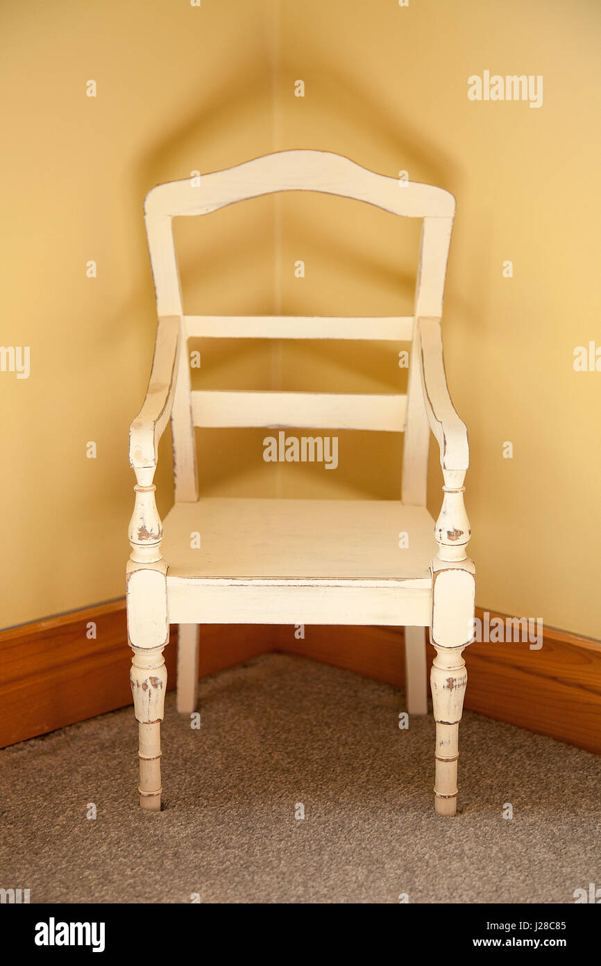 Antique wooden baby chair Stock Photo - Alamy