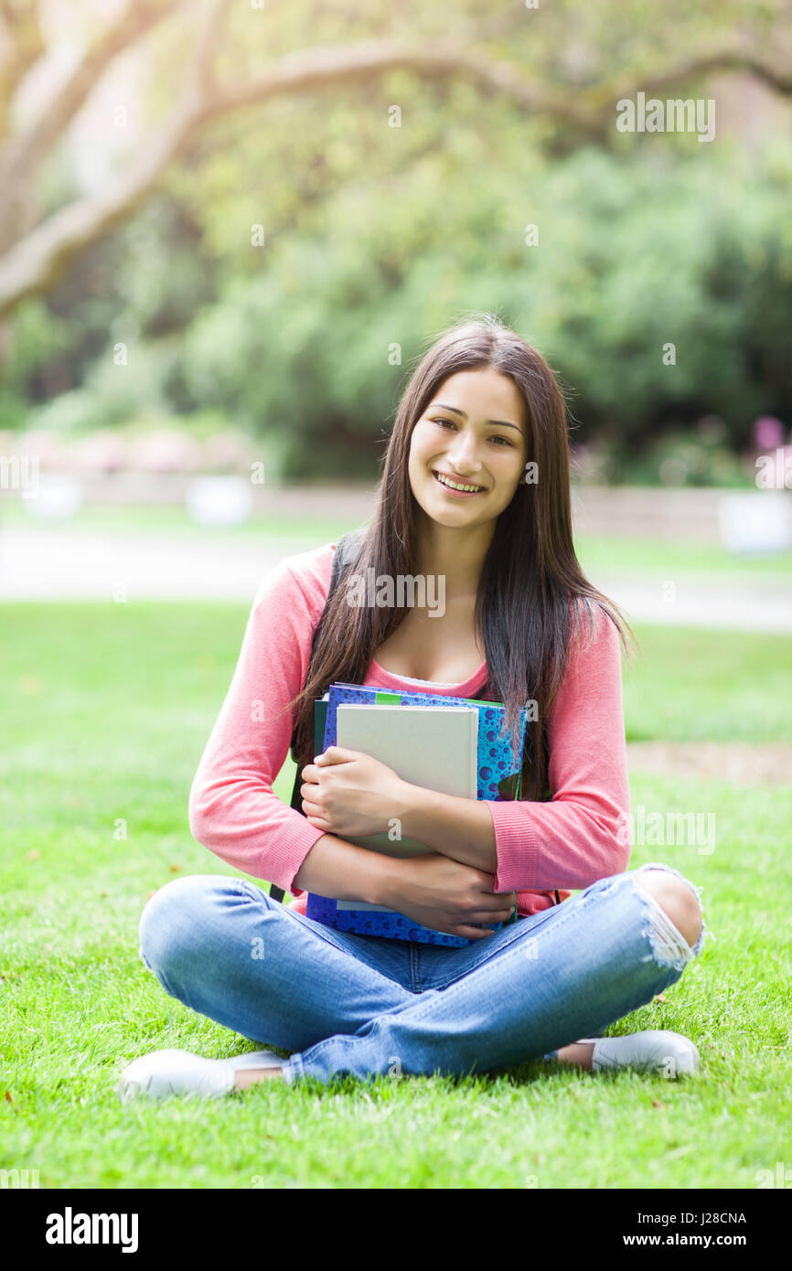 A portrait of a hispanic college student at campus Stock Photo - Alamy