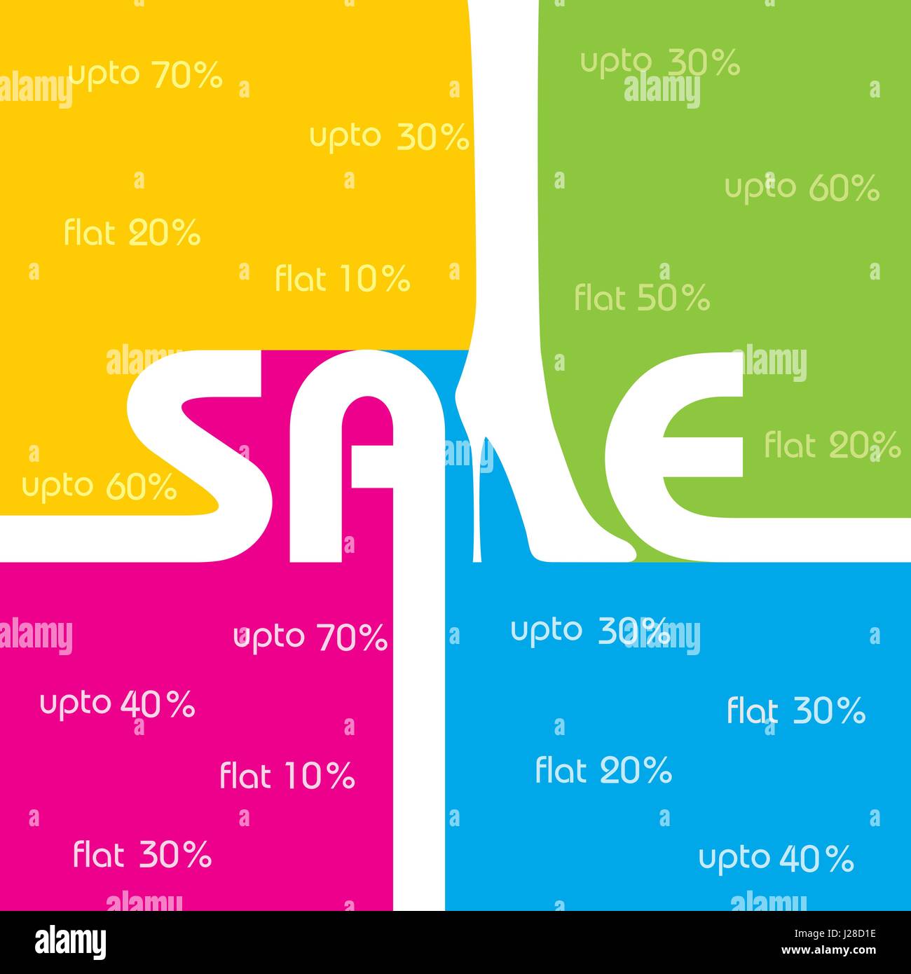 sale background and label for business promotion stock vector Stock ...