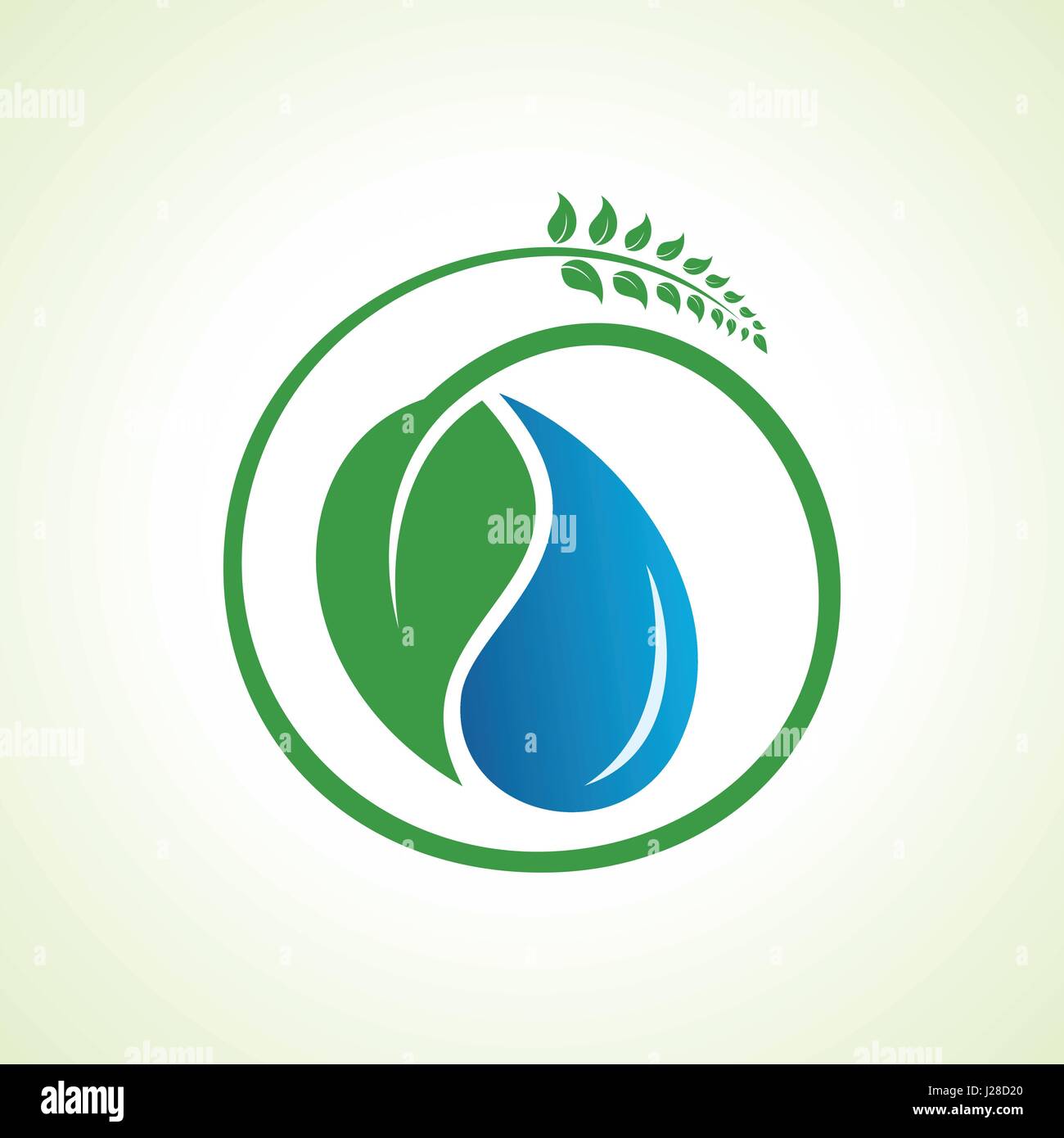 Save water and environment concept stock vector Stock Vector Image ...