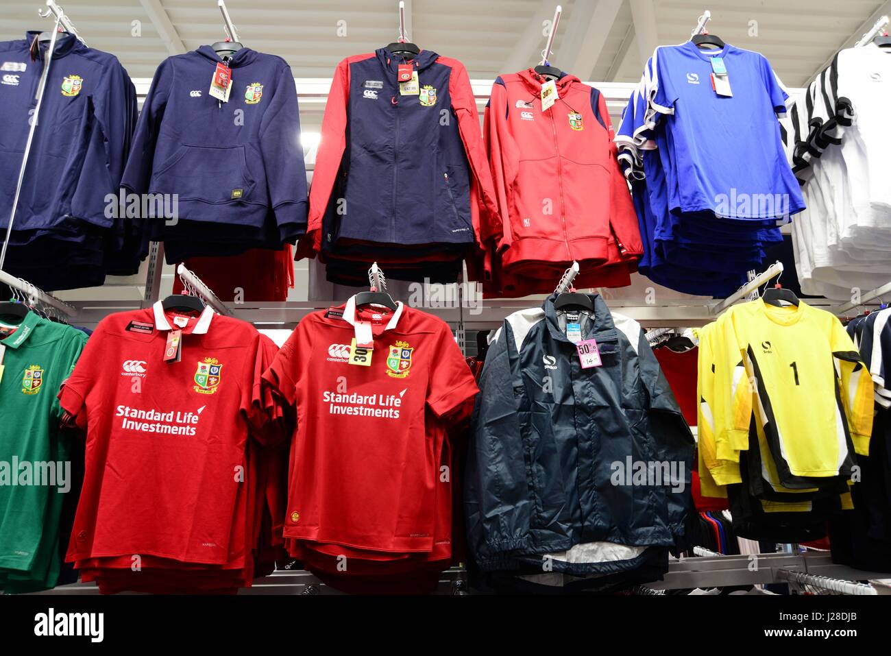 Sports direct shop interior hi-res stock photography and images - Alamy