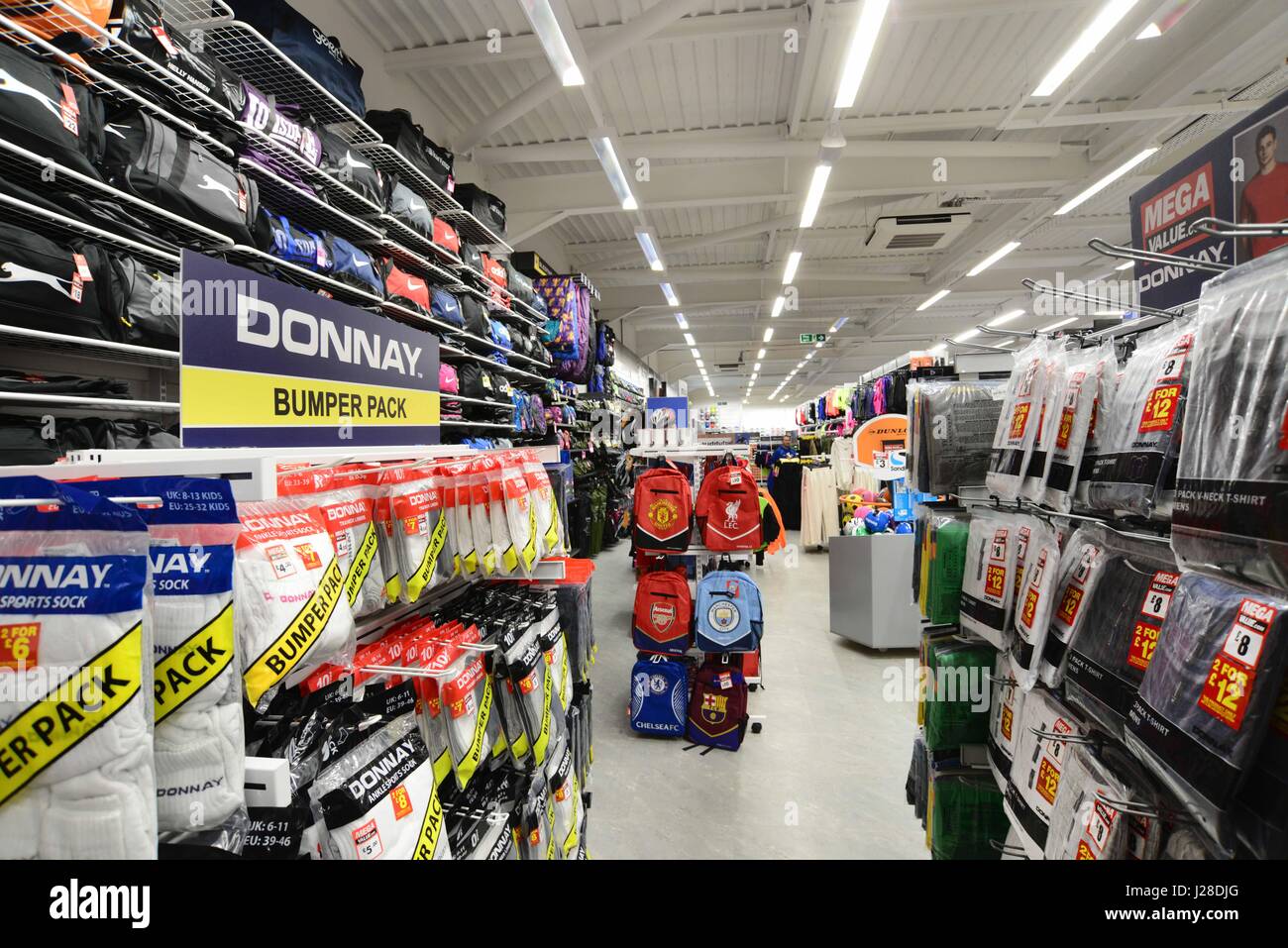 Sports direct store interior hi-res stock photography and images - Alamy